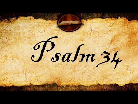 Psalm 34 | KJV Audio (With Text)