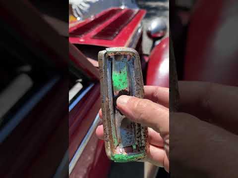 Mercedes Benz barn find show prep. Fill that hole!