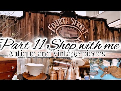 PART II Shop with me, Antiques and Vintage at Old Town Temecula C.