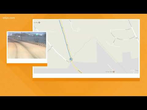 Checking road conditions in Geauga County