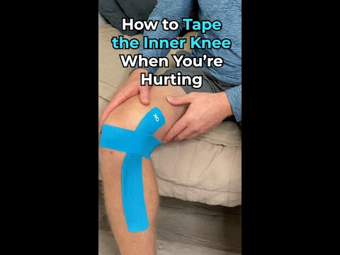 Stop the Knee Pain with this Taping Technique! 🦵🏻