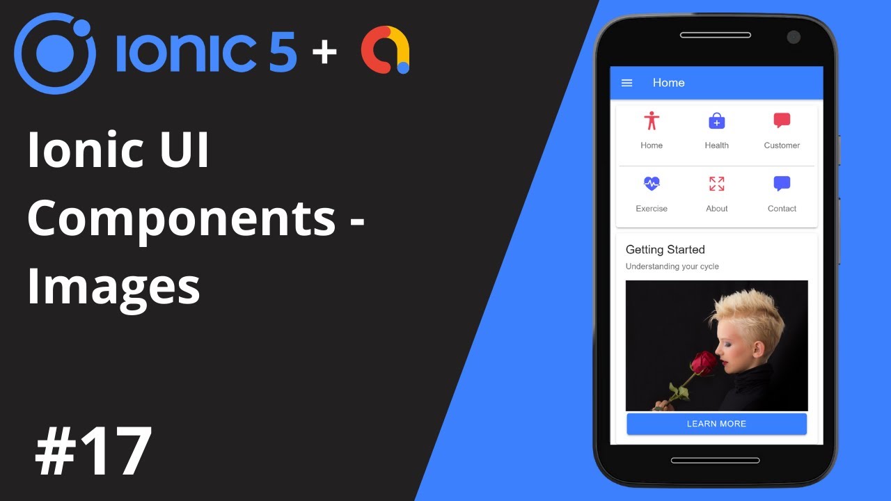 Ionic 5 Tutorial #17 -  Ionice UI Component - Images