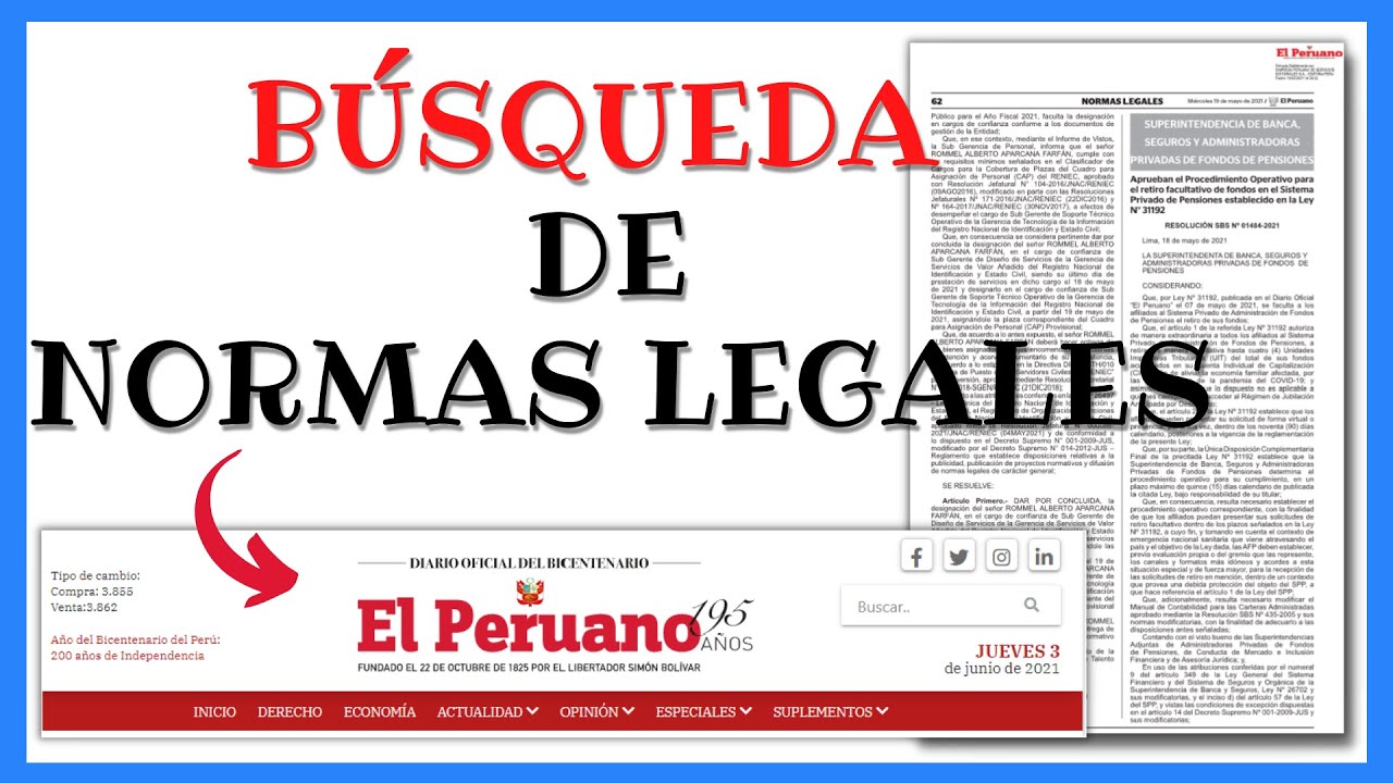 📚Búsqueda de Normas Legales - Emitidas por el Gobierno en el Diario  Oficial el Peruano