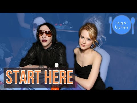 Marilyn Manson V. Evan Rachel Wood and Illma Gore | Part 1- Introduction