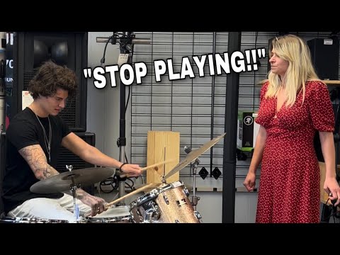 Pretending to learn my FIRST INSTRUMENT🤫😂