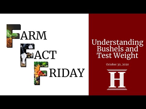 Farm Fact Friday | What is a bushel? What is test weight?