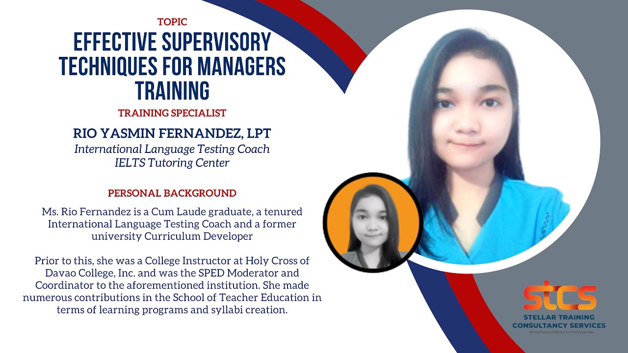 Effective Supervisory Techniques for Managers Training [2 HOURS FULL COURSE]