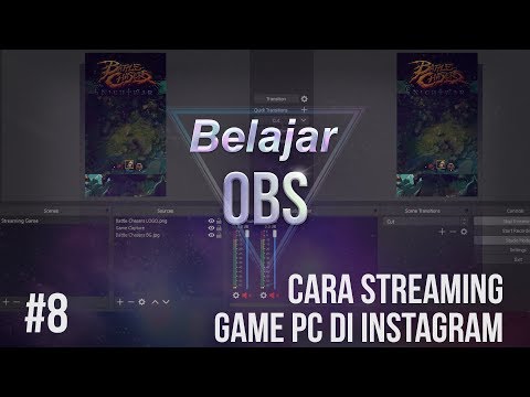 #8 Cara live streaming game PC di Instagram dengan OBS dan yellowduck.tv