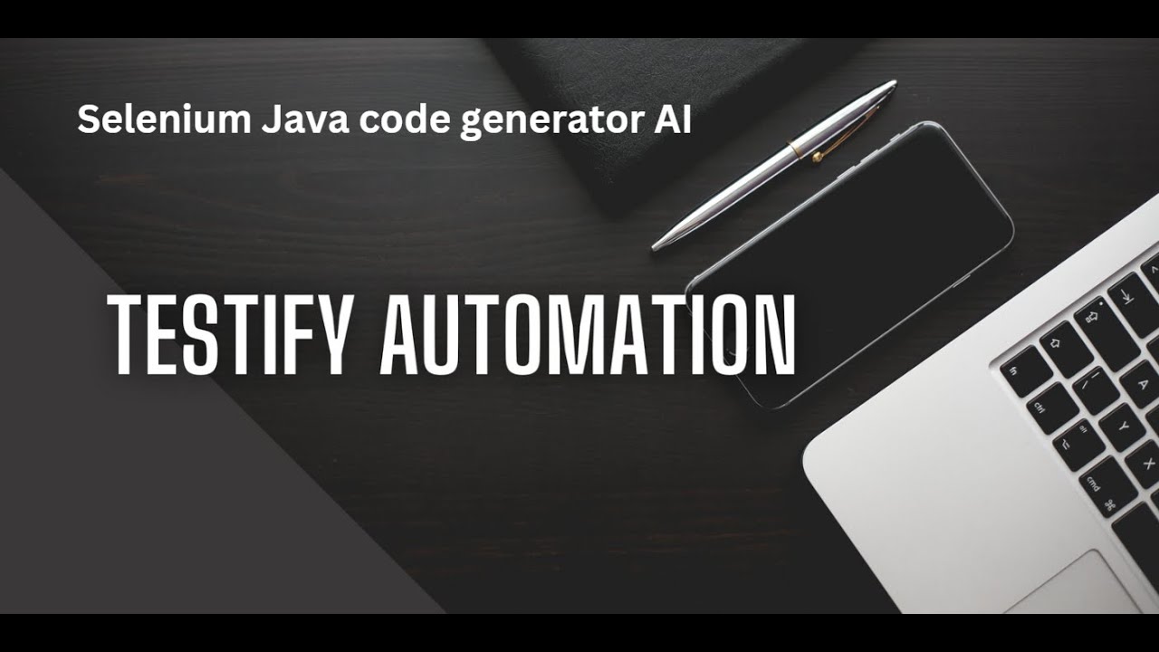 Selenium Java code generator AI