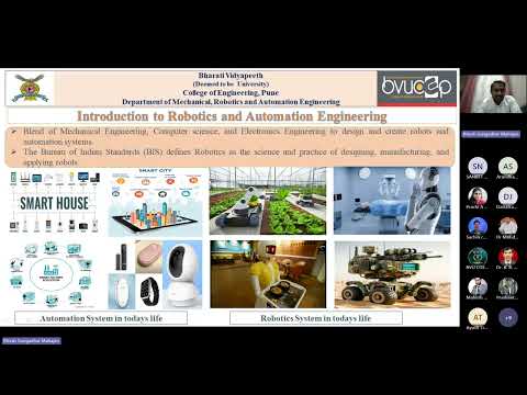 A Webinar on Career Opportunities in Robotics and Automation