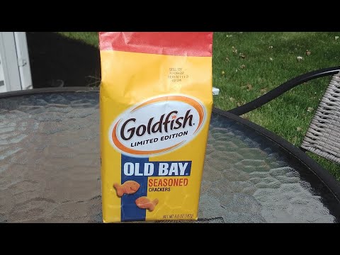 NEW Pepperidge Farms Goldfish Crackers...Old Bay Flavored.🦀