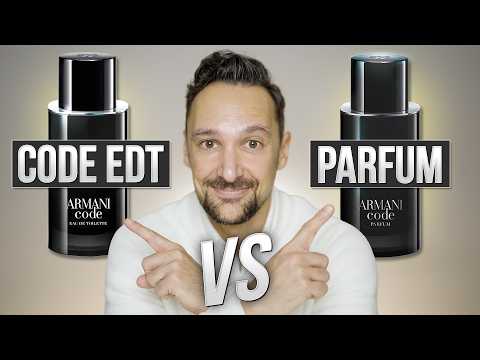 Armani Code EDT vs Parfum! The Best Armani Code For Men.