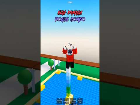 HIGH DAMAGE rogue combo (Roblox project smash)