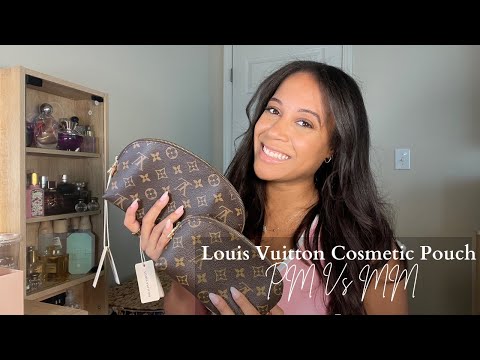 Louis Vuitton Cosmetic Pouch PM vs MM |Which One is Best for You?| Honest Review + What Fits Inside!