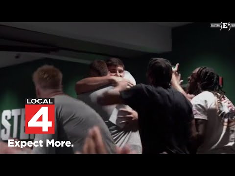 Eastern Michigan University football player gifts scholarship to teammate