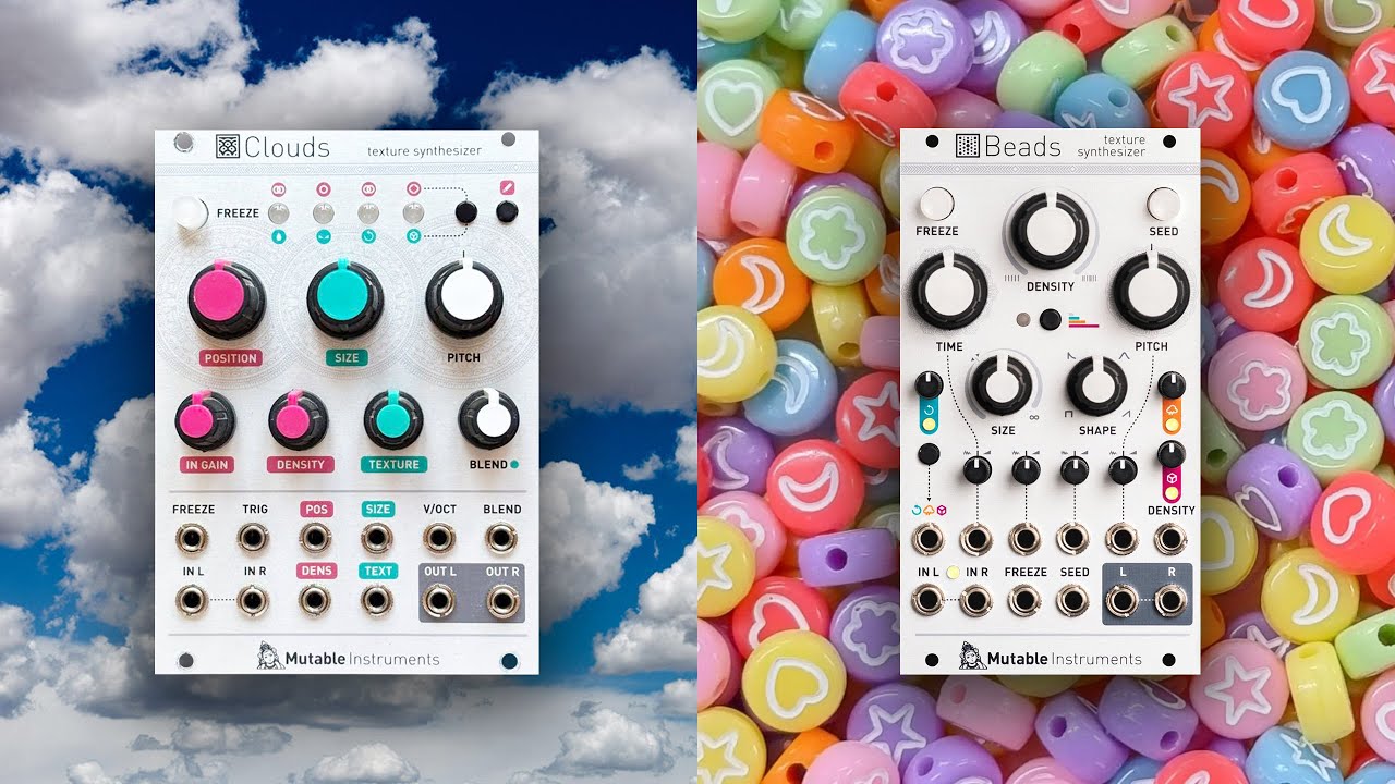 Mutable Instruments CLOUDS VS BEADS! Granular Shoot-out!