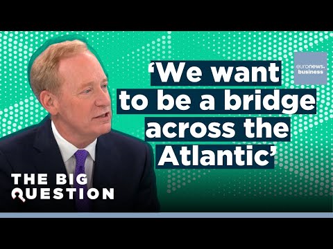 Can Microsoft survive without Europe? | Brad Smith, President | The Big Question
