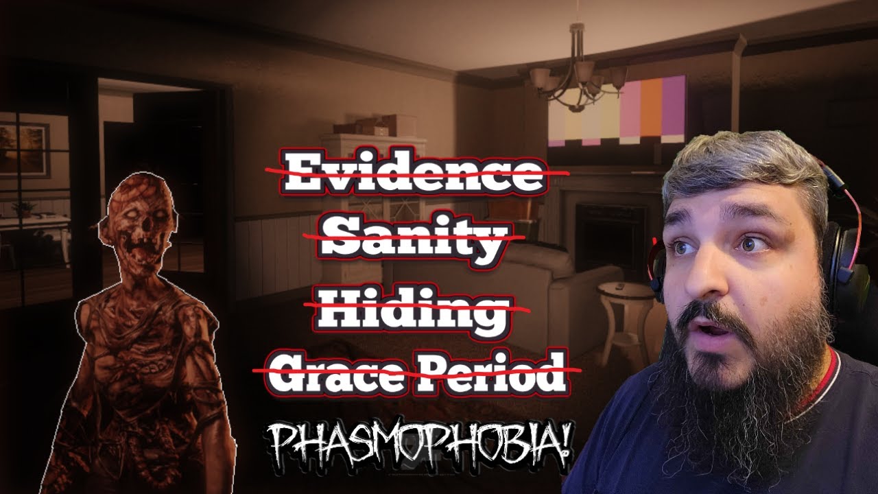 Identifying Ghosts With No Sanity, Evidence, Hiding, or Grace Period | Phasmophobia