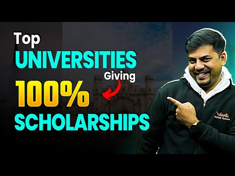 TOP Universities Offering 100% Scholarships😍 | Study Abroad for FREE! | Harsh Sir
