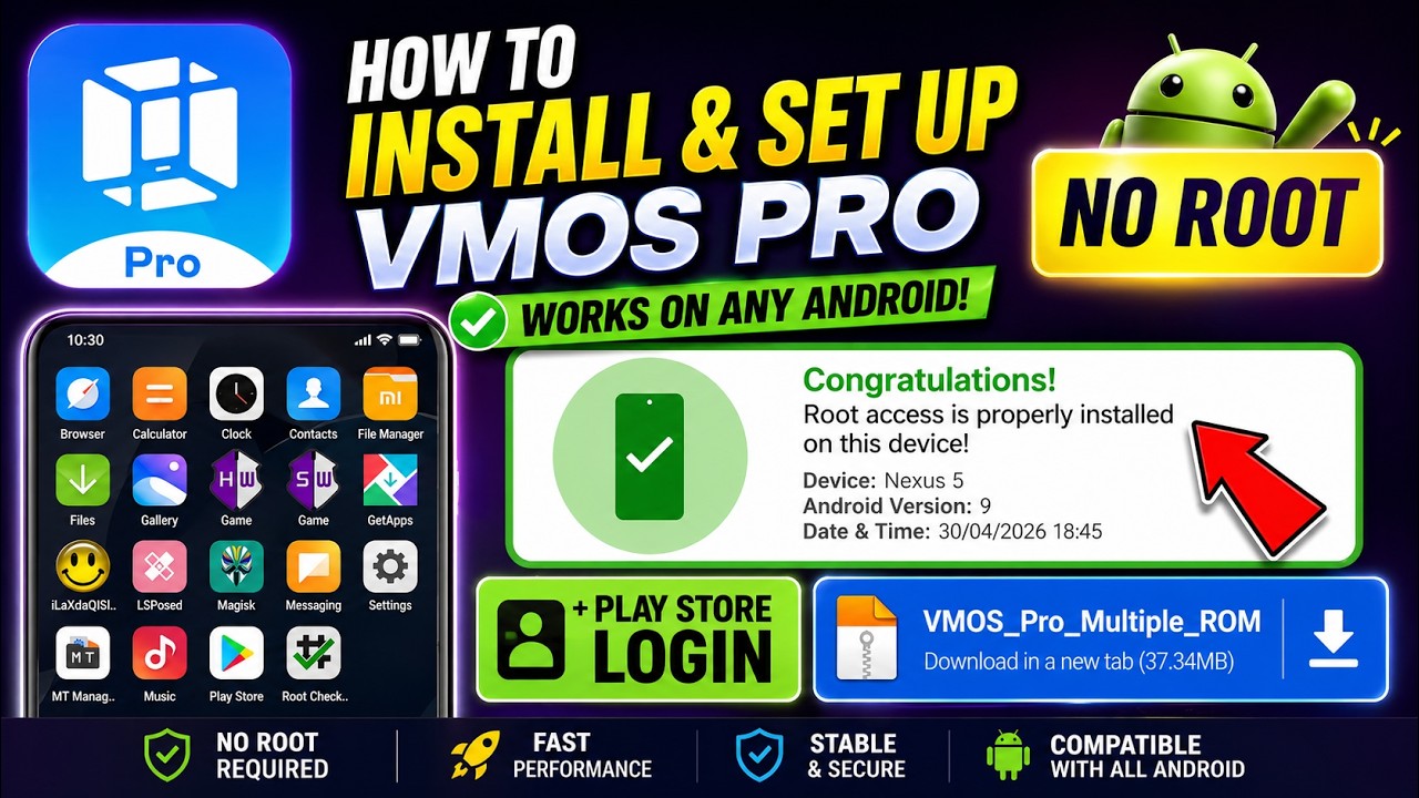 How to Install & Setup VMOS Pro | No Root | Android 15 Tutorial