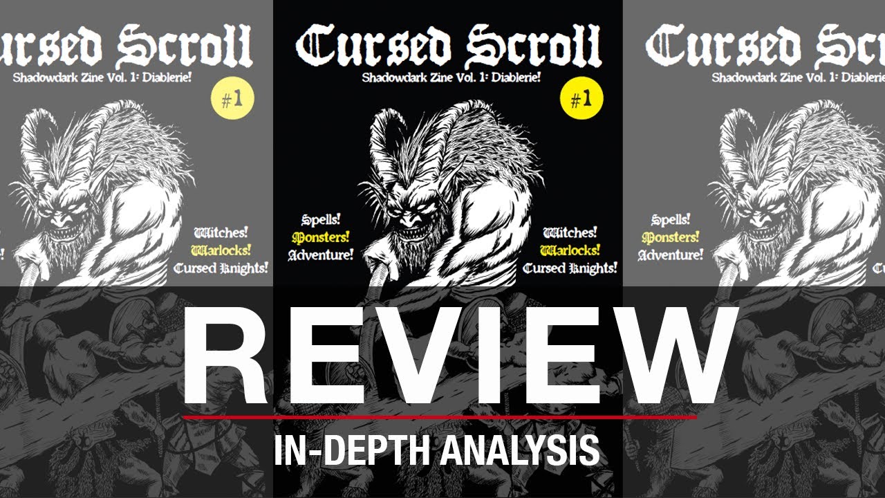 What’s Inside the Most Diabolical Shadowdark Zine Yet? | Cursed Scroll 1