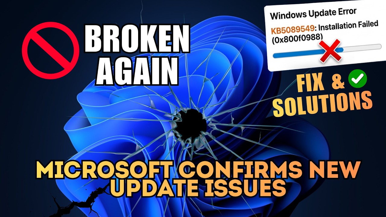 Microsoft Confirms Windows 11 KB5089549 Security Update Fails to Install