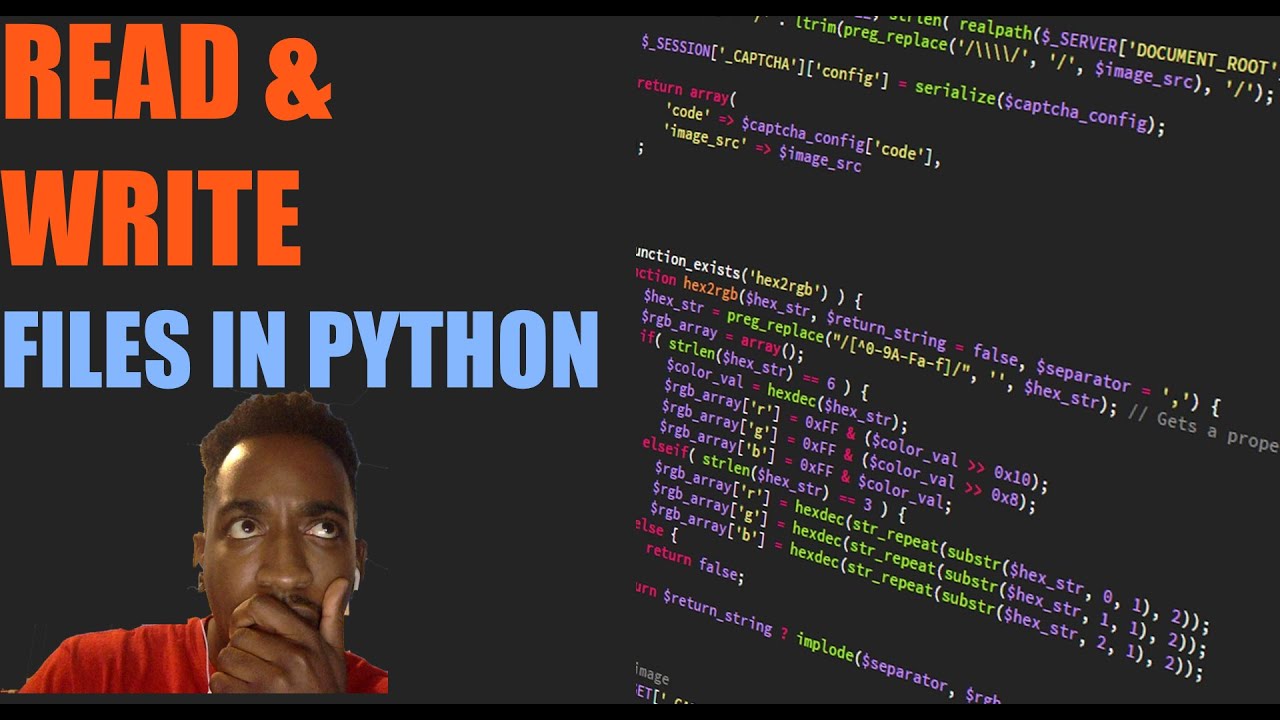 Files and Operating System in Python | Read and Write Files Tutorial