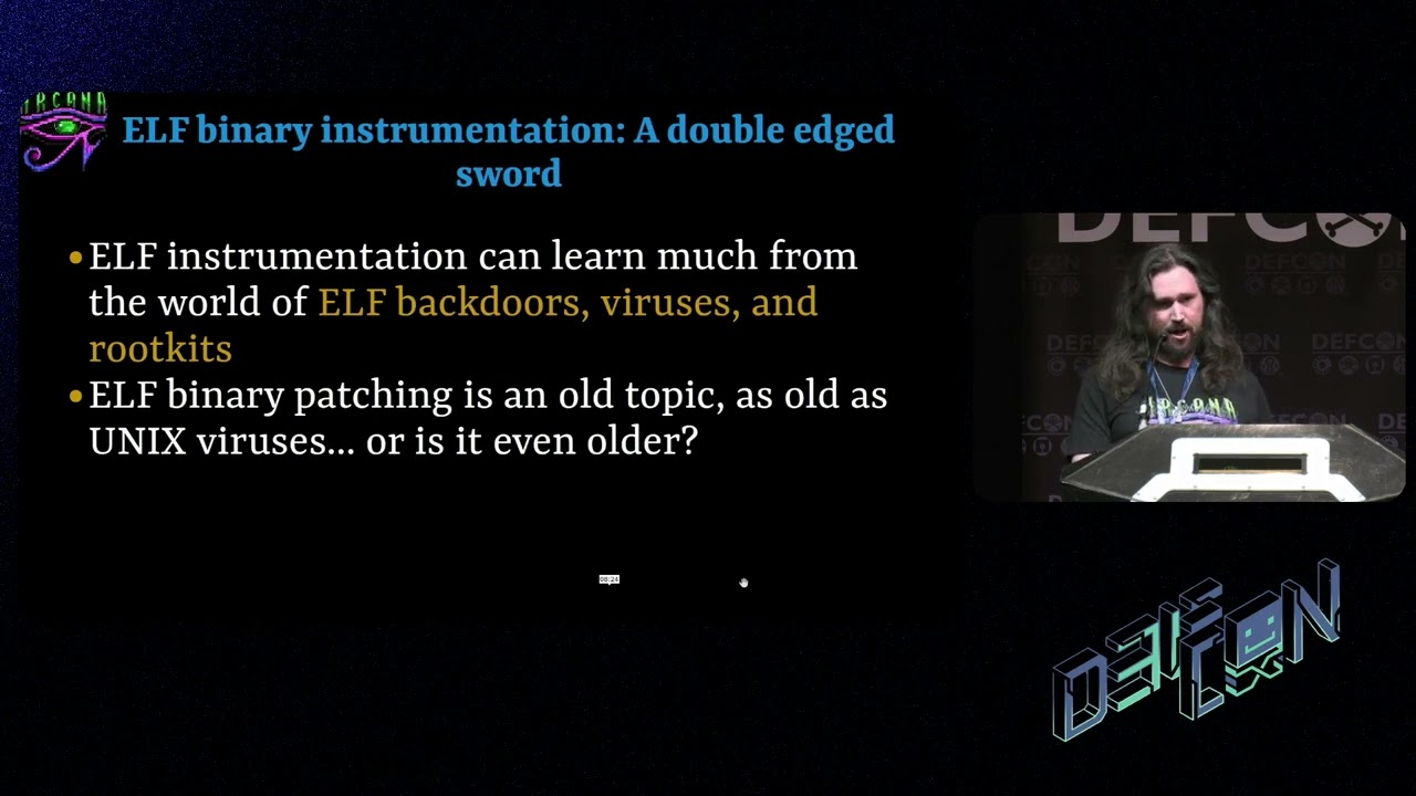 DEF CON 31 - Revolutionizing ELF binary patching w Shiva   - ElfMaster