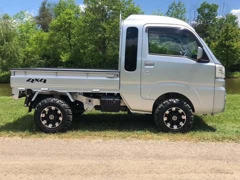 2018 Daihatsu Hijet Jumbo Cab Japanese Mini Trucks for Sale