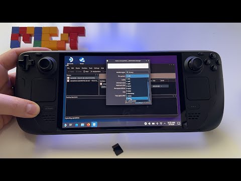 SDcard Ext4 format to NTFS or Fat32 using Steam Deck Oled