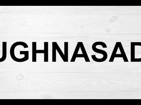 How To Pronounce Lughnasadh