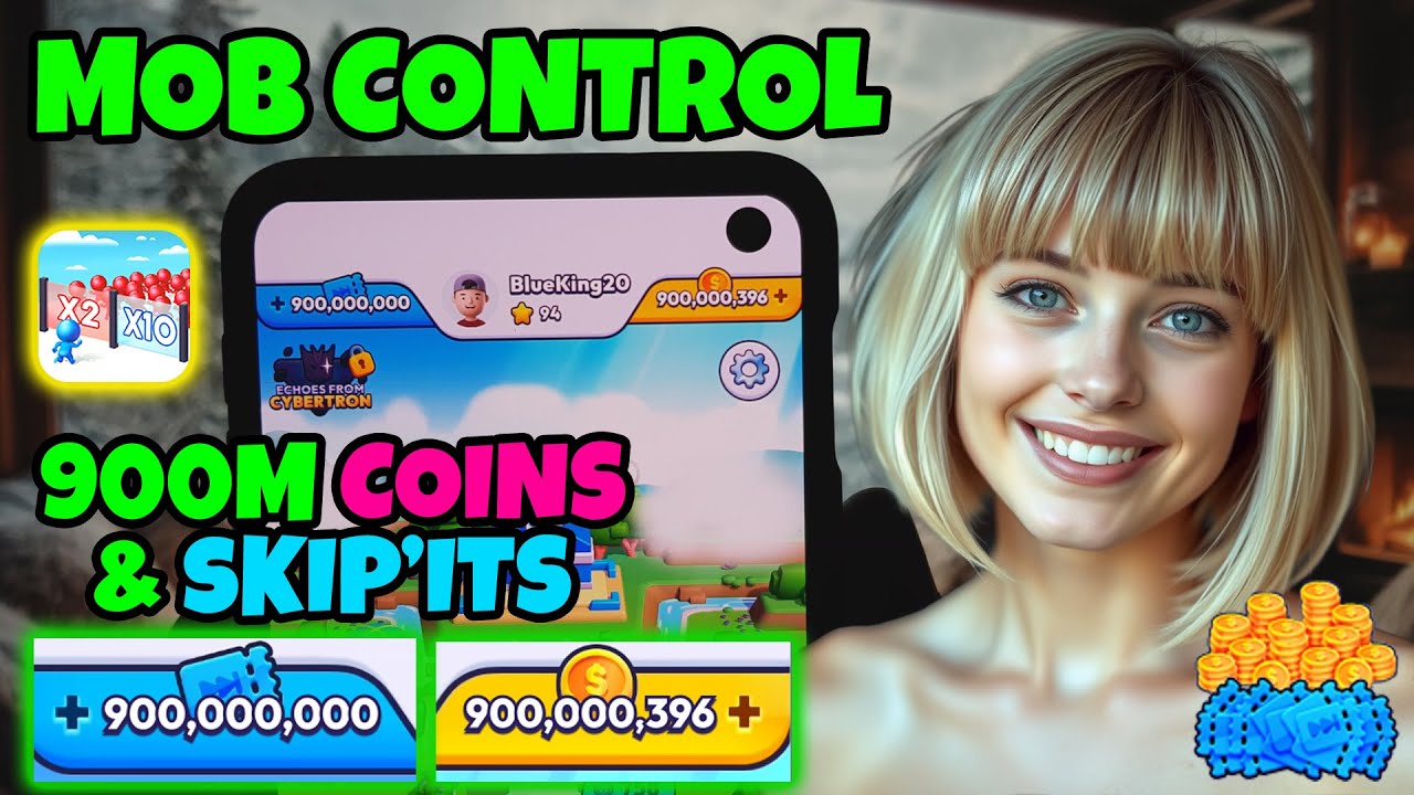 Mob Control Hack 2025 ✅ How to Get 900M Free Skip'its and Coins in Mob Control (iOS & Android)