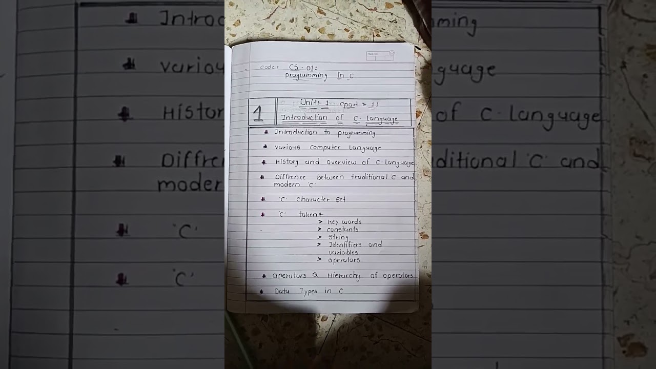 #bca  #learning #computer   BCA | Subject : C-Lang. | Sem 1 | Unit 1 introduction in c-programming