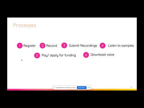 SpeakUnique: Personalised Synthetic Voices for AAC Devices