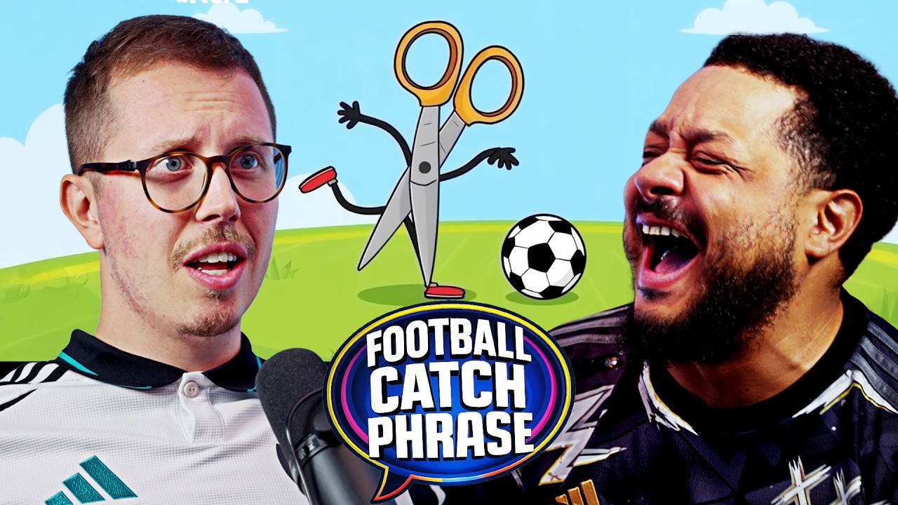 FOOTBALL CATCHPHRASE CHALLENGE! ⚽ @lewisbowden1 vs @TroopzTV