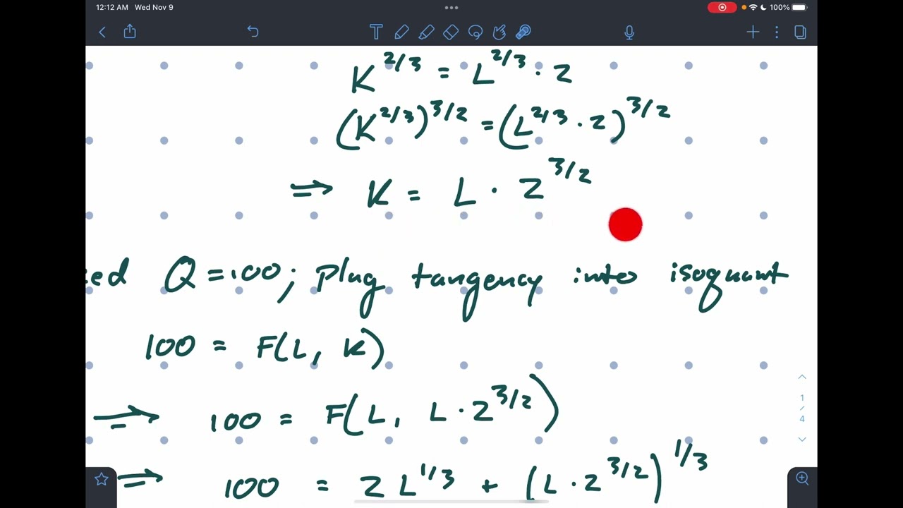 Producer Theory - Econ 301 Midterm 2 Practice