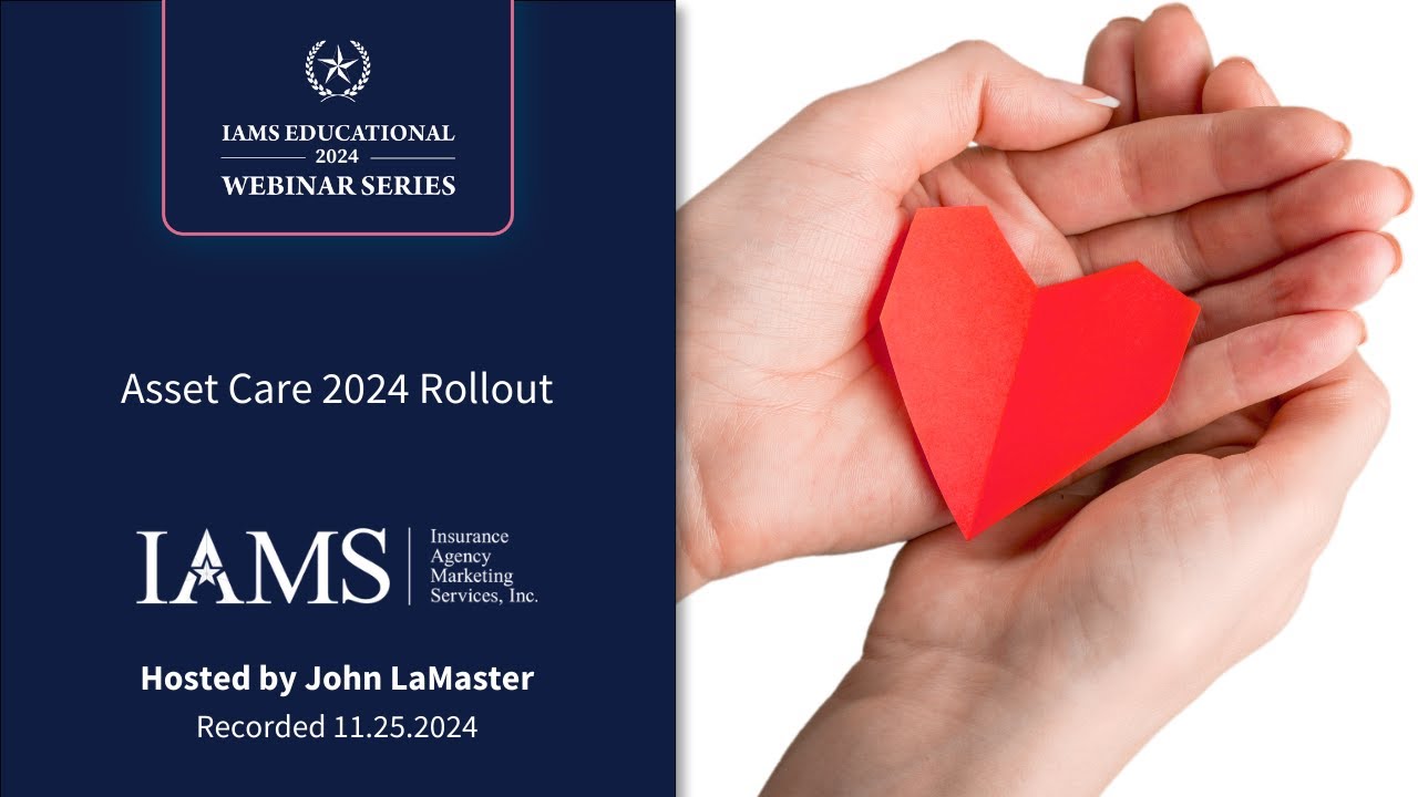 Asset Care 2024 Rollout