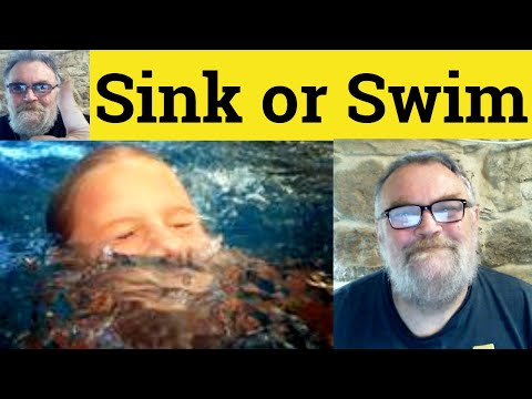 ๐ตSink Or Swim Meaning - Sink Or Swim Defined - Sink Or Swim Definition - Sink Or Swim Meaning Idioms