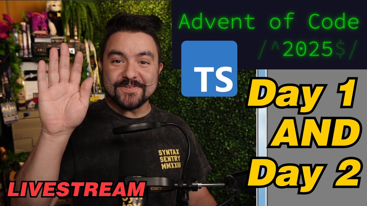 Advent of Code 2025 | Day 1 and 2 | JavaScript / TypeScript