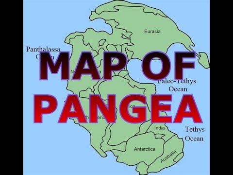 MAP OF PANGEA