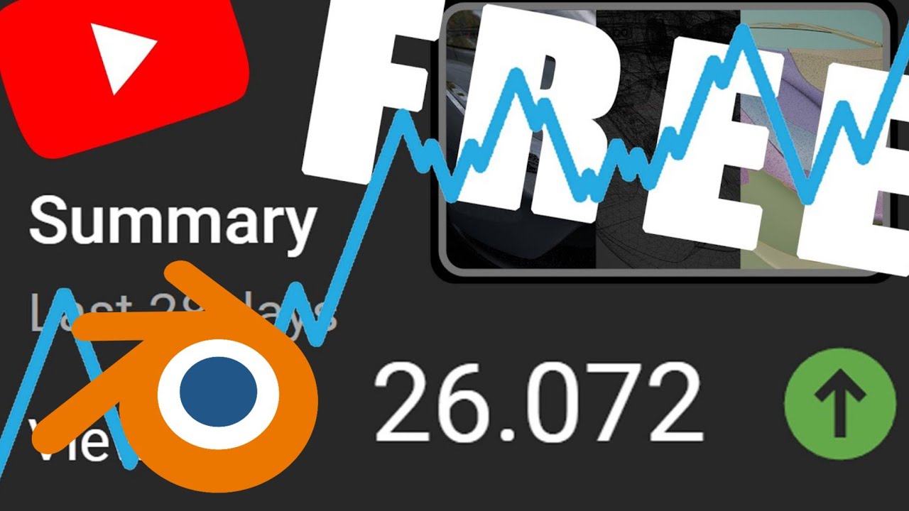 Beginner Tutorial: HOW I created THIS VIRAL animation FOR FREE in BLENDER