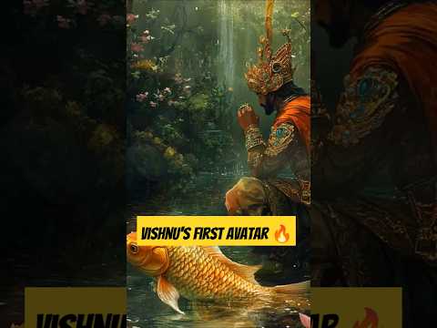 The Legend of Matsya: Vishnu's first avatar #shorts #hinduism