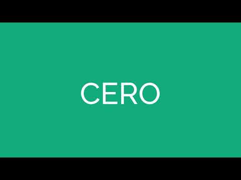 How To Say Zero In Spanish