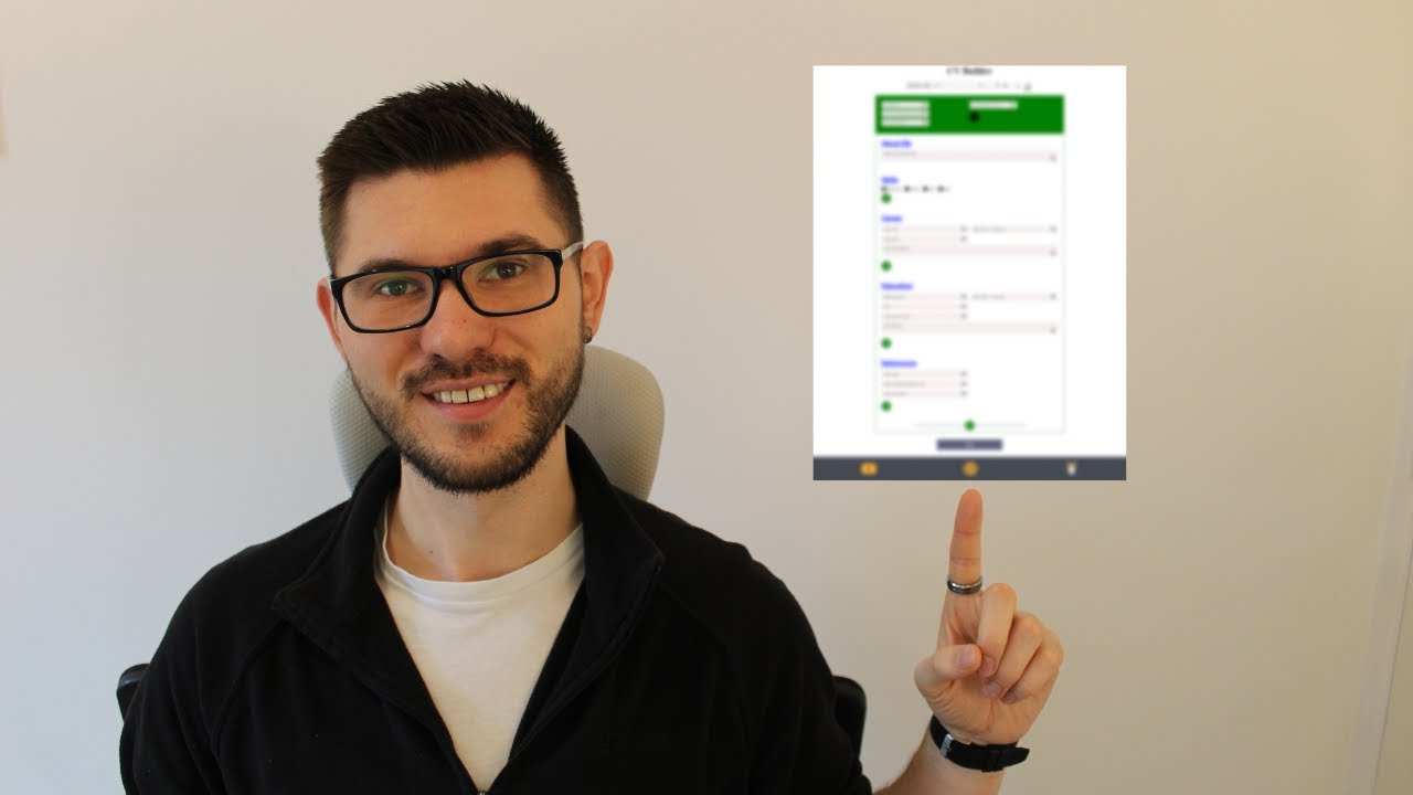 React CV Builder | The Odin Project