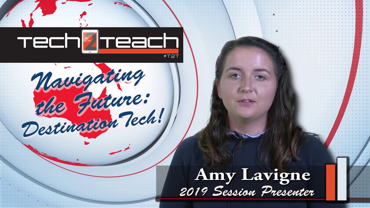 2019 Tech2Teach Presenter Amy Lavigne