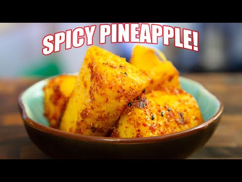 Pineapple Togarashi Japanese Style Food