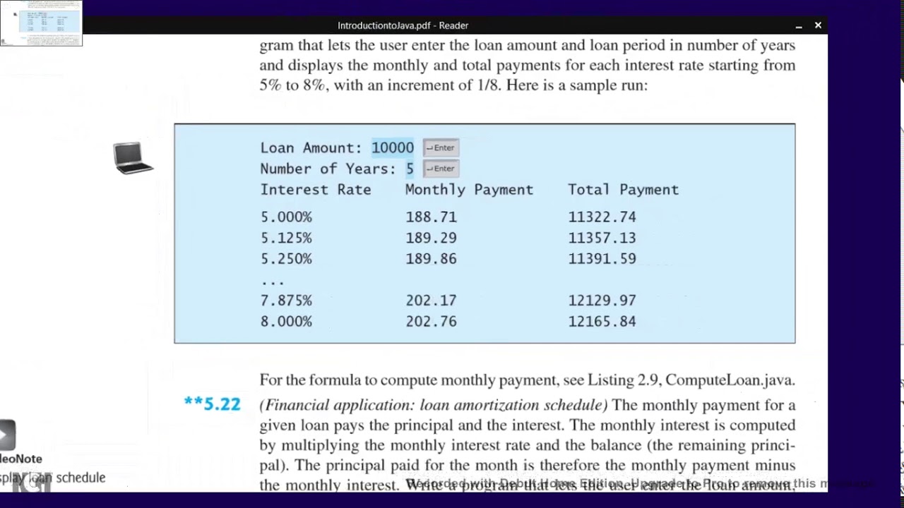 Introduction To Java Programming   Exercise 5 21b
