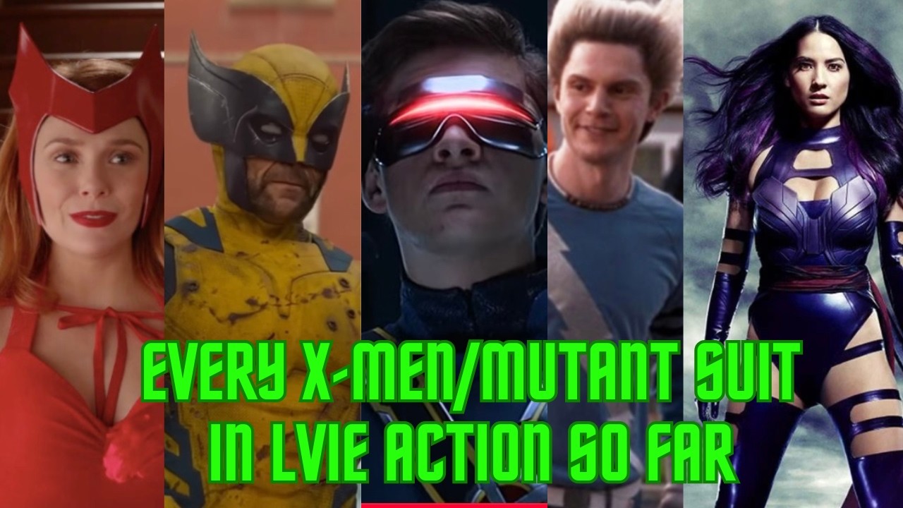 EVERY X-MEN/MUTANT SUIT IN LIVE ACTION SO FAR