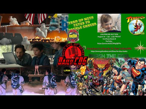 Ghostbusters: Afterlife & New Fandom Gatekeepers Cancer Charity Auction | Daily COG