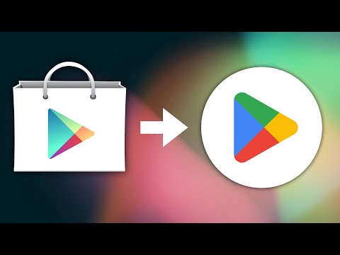 Android Icon Evolution: Play Store